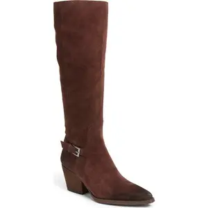 Sam Edelman Wren Buckle Knee-high Boots - Cafe Noir