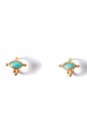 Chan Luu 18k Gold Plated Sterling Silver Stud Earrings