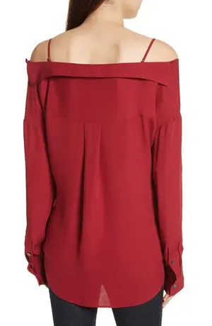 Theory Tamalee Silk Shirt