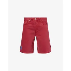 LEVI'S X World Cup England 478 Baggy-fit Denim Shorts - Red