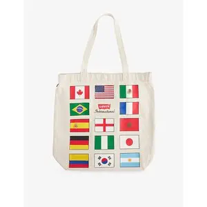 LEVI'S World Cup International Cotton Tote Bag - White