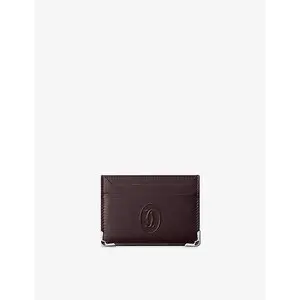 Cartier Must De Leather Card Holder - Brown