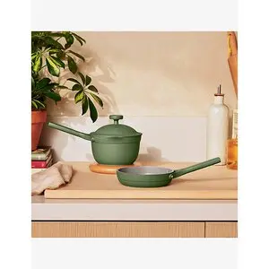 OUR PLACE Tiny Ceramic Pot And Pan Set - Sage