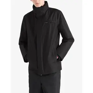 Prada High-neck Woven Jacket