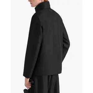 Prada High-neck Woven Jacket