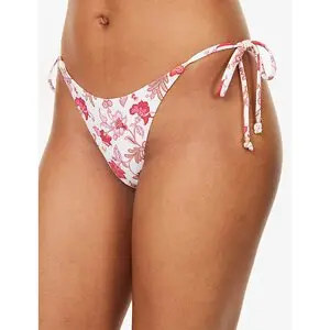 Seafolly Summer Chintz Rio Tie-side Bikini Bottoms