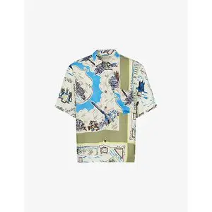 Paul Smith Printed Short-sleeve Woven Shirt