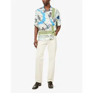 Paul Smith Printed Short-sleeve Woven Shirt