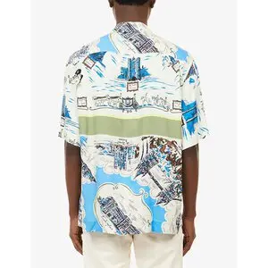 Paul Smith Printed Short-sleeve Woven Shirt