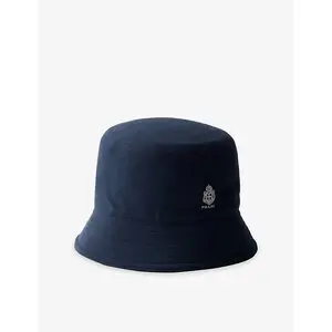 Prada Cotton Piqué Bucket Hat - Blue