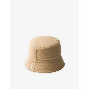 Prada Cotton Piqué Bucket Hat - Neutral