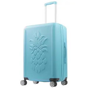 Tommy Bahama 26" Hardside Spinner Luggage With 3d Pineapple - Blue