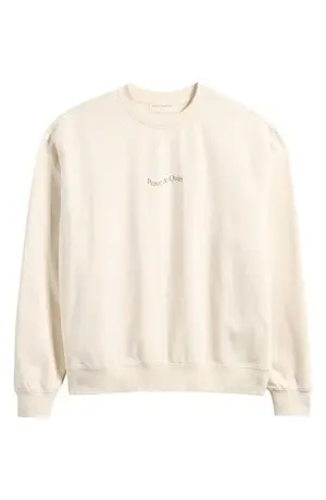 MUSEUM OF PEACE & QUIET Wordmark Graphic Sweatshirt