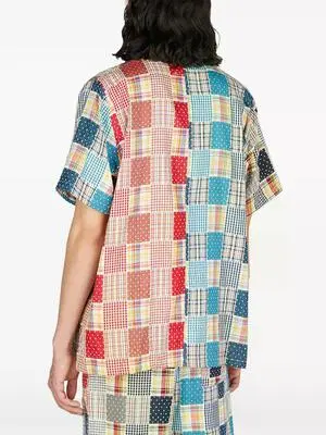 (DI)VISION Patchwork Short-sleeve Shirt