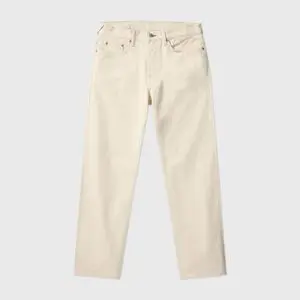 Paul Smith Straight-fit Ecru Cotton Jeans - Blue