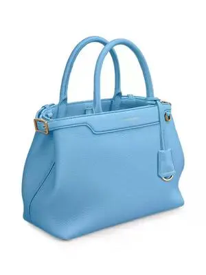 MAISON DE SABRE Palais Medium Leather Tote Bag - Blue