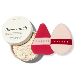 HALEYS BEAUTY Airbrushed Blurring Setting Powder Duo - Translucent Neutral