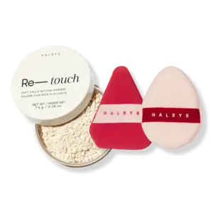 HALEYS BEAUTY Airbrushed Blurring Setting Powder Duo - Translucent Neutral