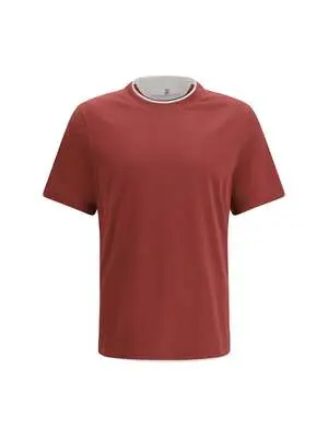 Brunello Cucinelli Cotton T-shirt - Multicolor