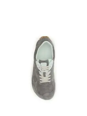 Bottega Veneta Orbit Flash Suede Sneakers