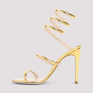 Rene Caovilla Renè Caovilla Calf Leather Stiletto Sandals