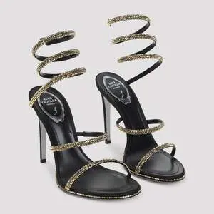 Rene Caovilla Embellished Stiletto Sandals