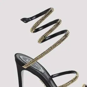 Rene Caovilla Embellished Stiletto Sandals