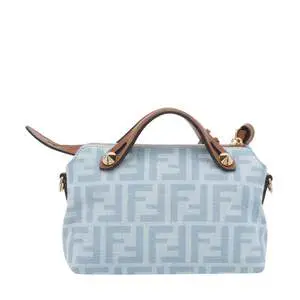 Fendi By The Way Soft Mini Denim Crossbody Bag