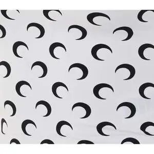 MARINE SERRE Moon Print Jersey Straps Top - White