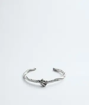 Bottega Veneta Small Knot Cuff Bracelet