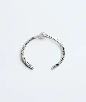 Bottega Veneta Small Knot Cuff Bracelet
