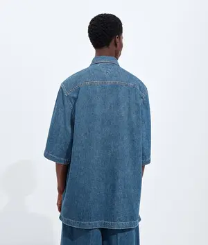 Bottega Veneta Atlantic Blue Denim Shirt