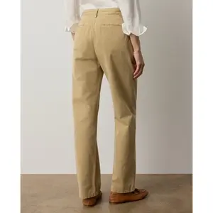 Ralph Lauren Fallon Pleated Cotton Chino Pants