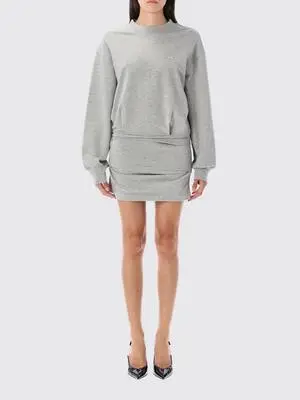 Attico Mock Neck Dress