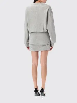 Attico Mock Neck Dress