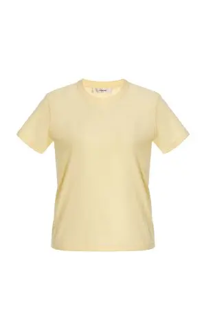 FRAME Vintage Cotton-blend Baby T-shirt - Yellow