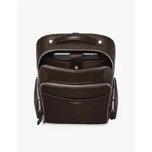 ASPINAL OF LONDON Reporter Leather Backpack