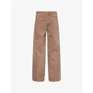 Good American High-rise Wide-leg Stretch-denim Jeans - Hearth
