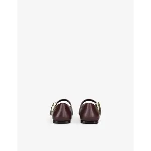 Bottega Veneta Leather Ballerina Flats