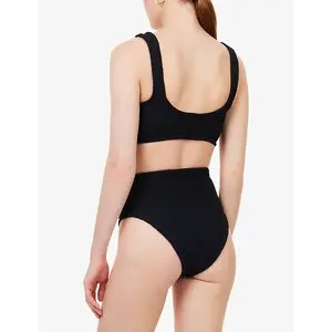 Hunza G Nadine Gold-hoop Bikini Set