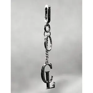 CHRISTIAN LOUBOUTIN Metal Keyring With Branded Pendant