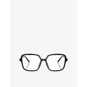 Dolce & Gabbana Dg3442 Square-frame Acetate Eyeglasses - Black