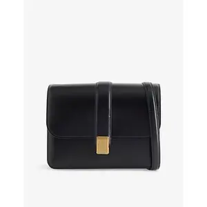 Khaite Blake Leather Cross-body Bag - Black