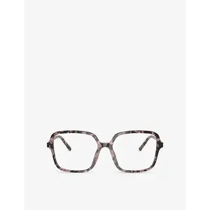 Dolce & Gabbana Dg3442 Square-frame Acetate Eyeglasses - Brown