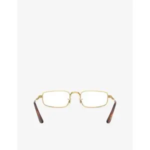 Ray-ban Rb3927v Rectangle-frame Metal Optical Glasses