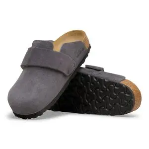 BIRKENSTOCK Loma Suede Leather - Charcoal