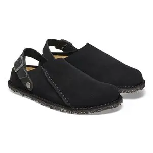 BIRKENSTOCK Lutry Premium Suede Leather - Black