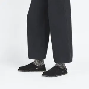 BIRKENSTOCK Lutry Premium Suede Leather - Black