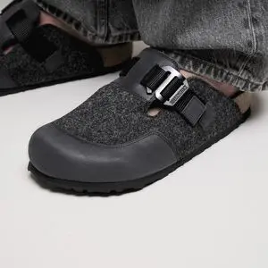 BIRKENSTOCK Boston Nova Felt Leather/textile/felt - Anthracite