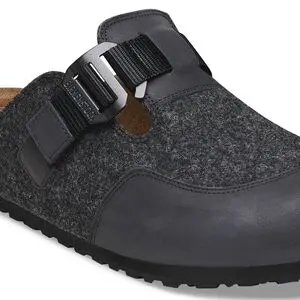 BIRKENSTOCK Boston Nova Felt Leather/textile/felt - Anthracite